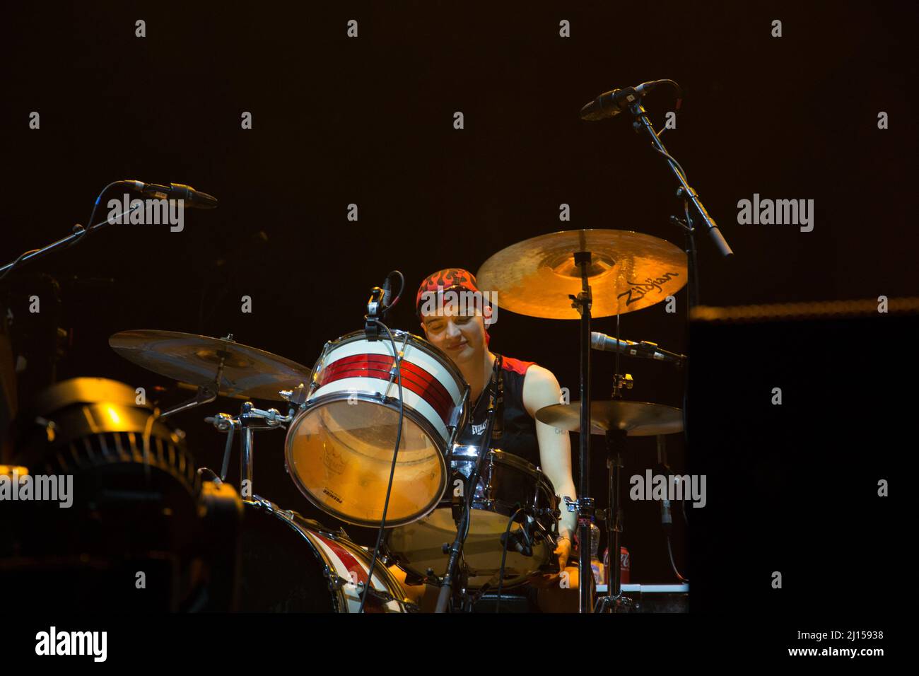 Goat Girl live at M&S Bank Arena Liverpool Uk, 21st March 2022 Stock ...