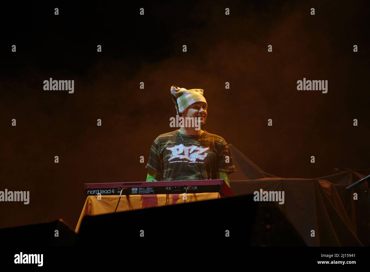 Goat Girl live at M&S Bank Arena Liverpool Uk, 21st March 2022 Stock ...