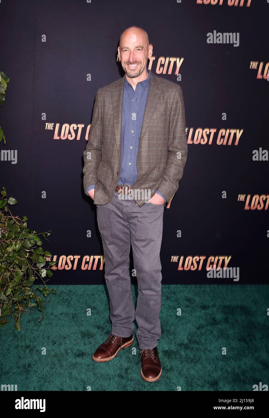 Los Angeles, Ca. 21st Mar, 2022. Screenwriter Oren Uziel attends the ...