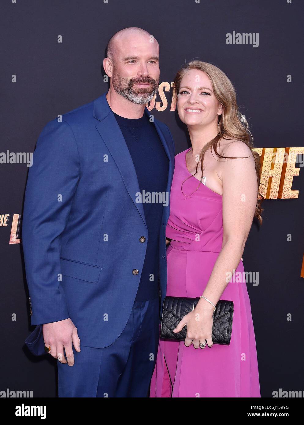 Los Angeles, Ca. 21st Mar, 2022. Thomas Forbes-Johnson attends the Los Angeles premiere of ...