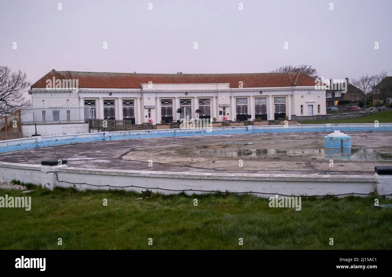 The Grade II listed Boating Pool on the Royal Esplanade in Ramsgate ...