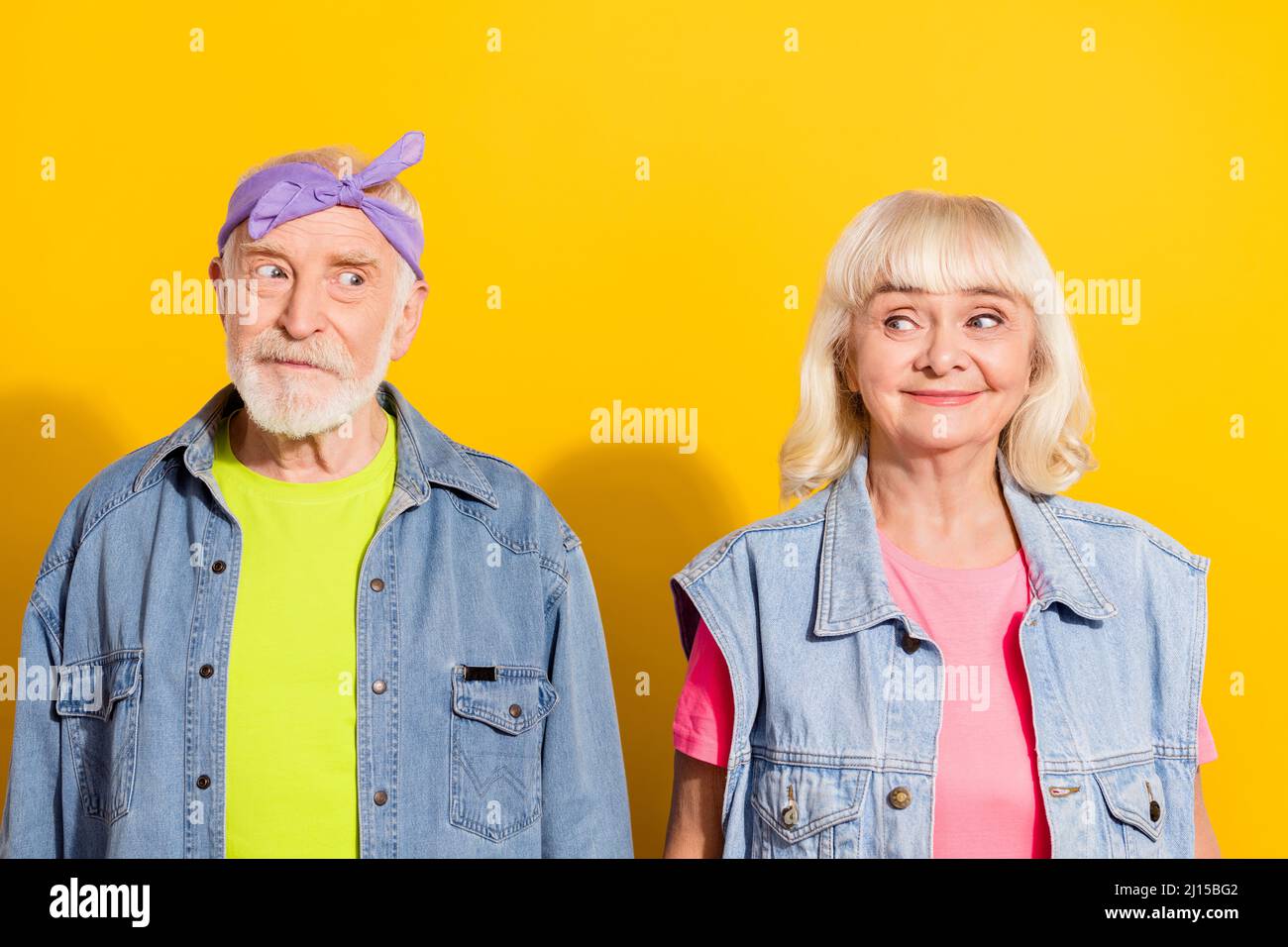 Tricky smiling friends man woman hi-res stock photography and images ...