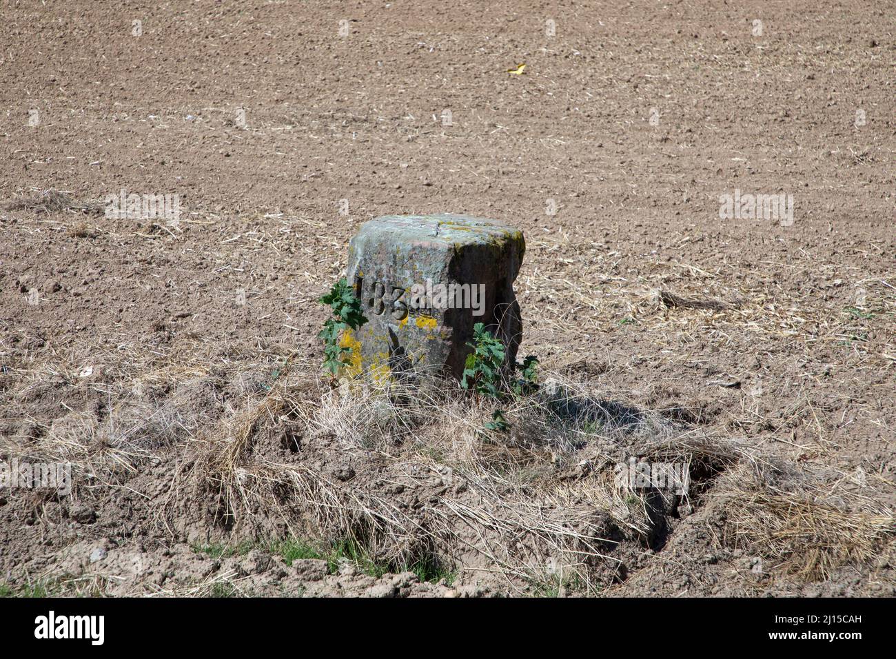 Historic border stone inscription hi-res stock photography and images ...