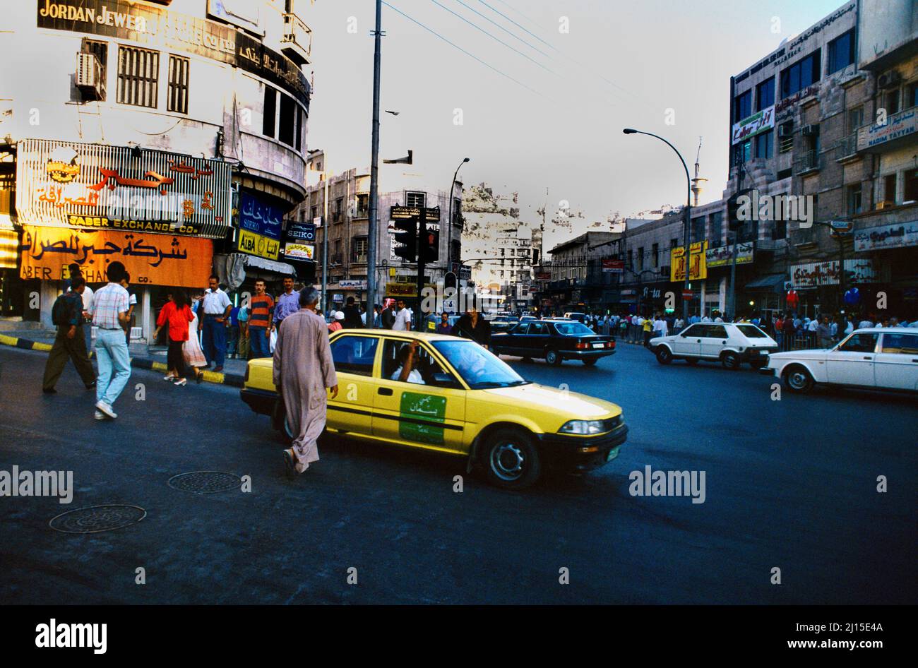 Amman Jordan Downtown Street Scene Stock Photo - Alamy