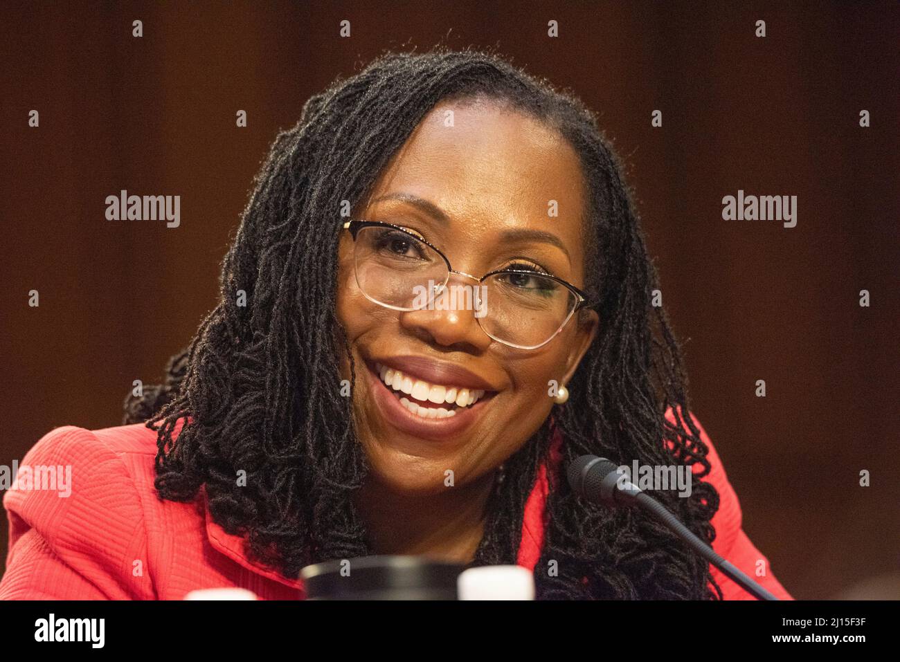 Washington DC, March 22: Supreme Court Justice nominee, Judge Ketanji ...