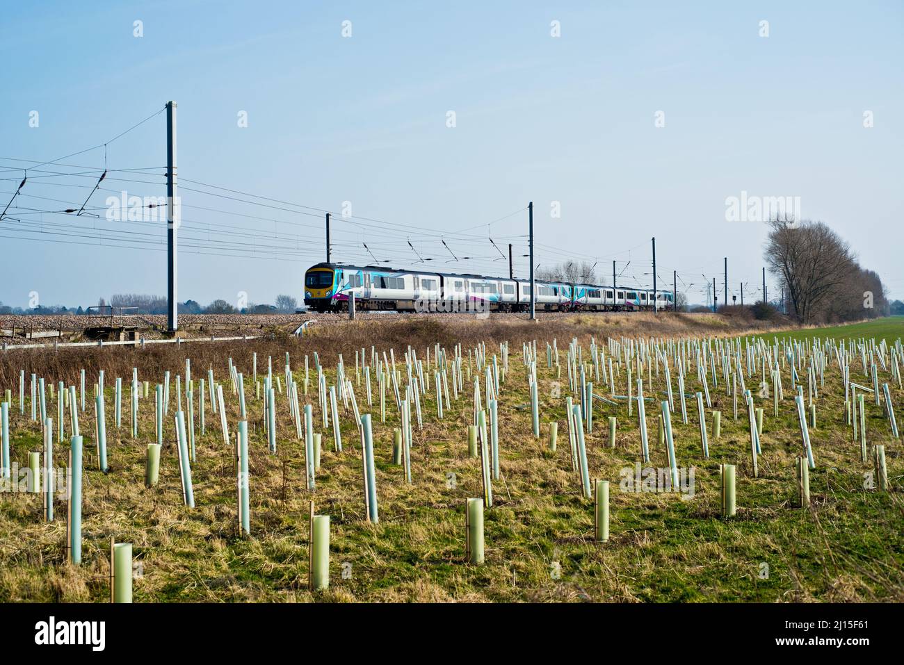 Transpennine Unit at Skelton Bridge, York, England Stock Photo - Alamy
