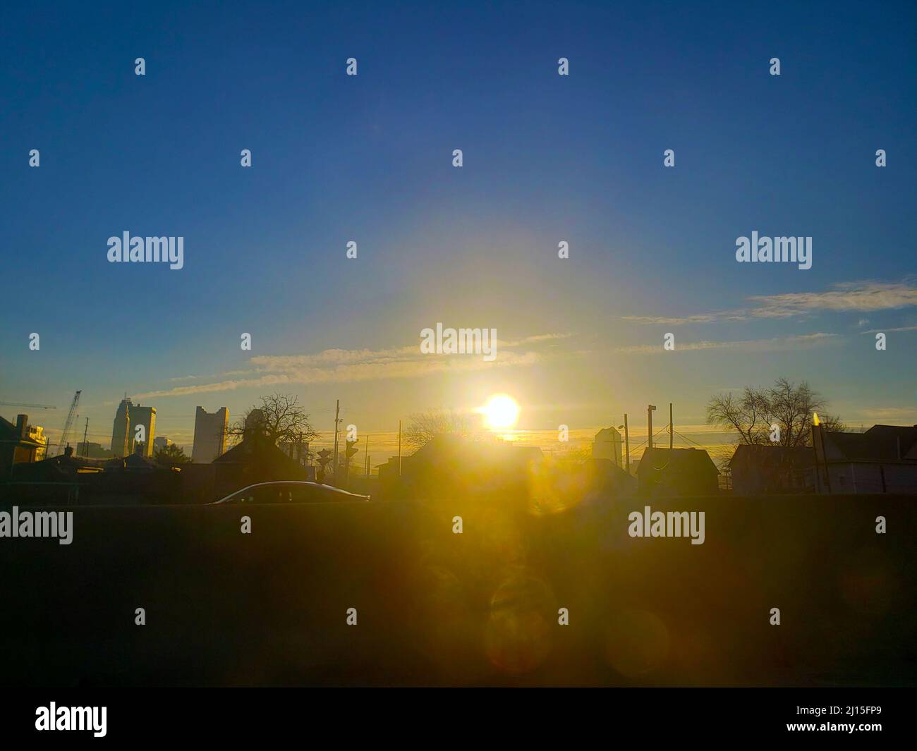 Morning Sunshine at Columbus, Ohio Stock Photo - Alamy