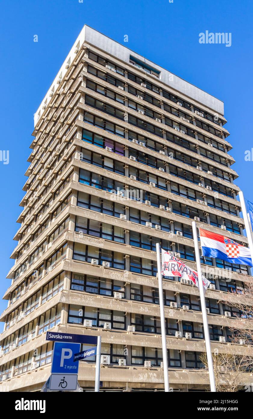 Zagreb brutalist architecture hi-res stock photography and images - Alamy