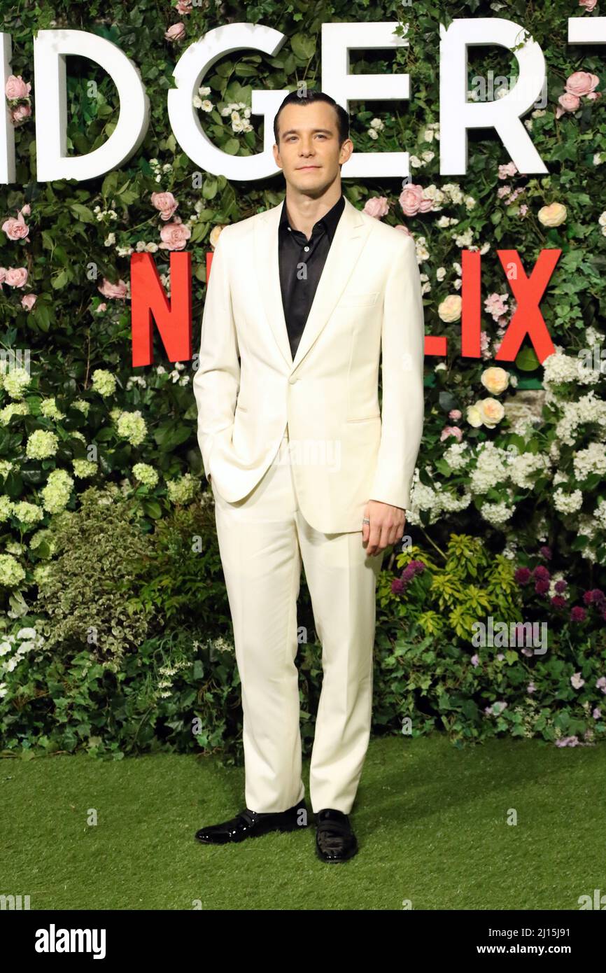 Luke Thompson, Bridgerton Season 2 World Premiere, Tate Modern, London ...