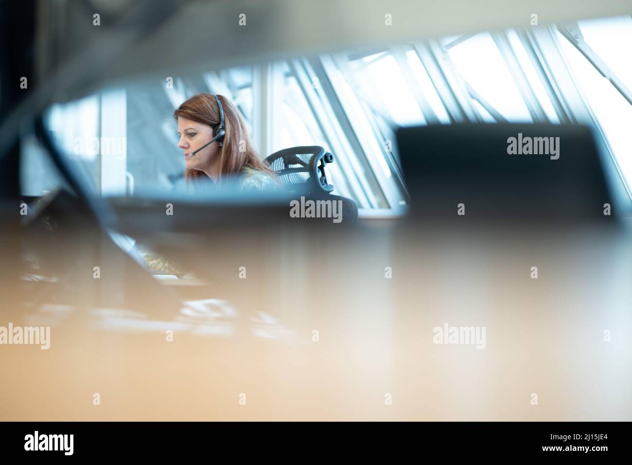 Charlie Blackwell-Thompson, Artemis I launch director, is seen on ...