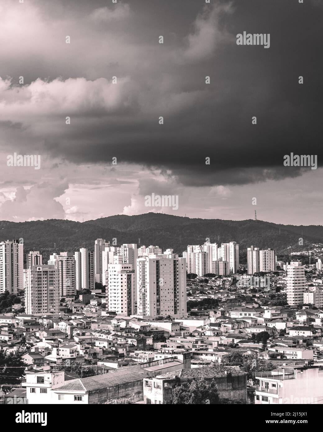 overview of the city of Sao Paulo Brazil Stock Photo - Alamy