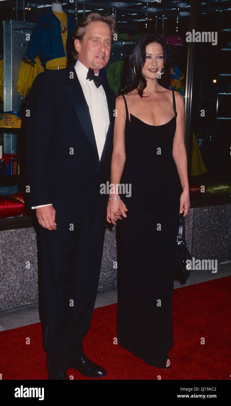 Michael Douglas and Catherine Zeta-Jones attend "Saturday Night Live ...