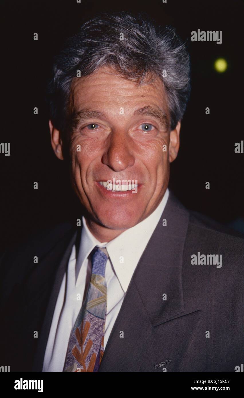 Maury Povich in New York City circa early 1990's. Photo Credit: Henry ...