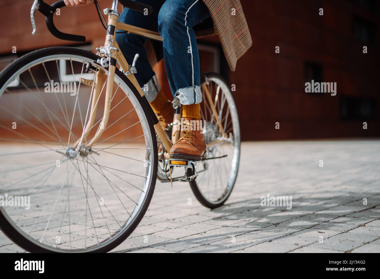 Midsection close up leg shot hi-res stock photography and images - Alamy