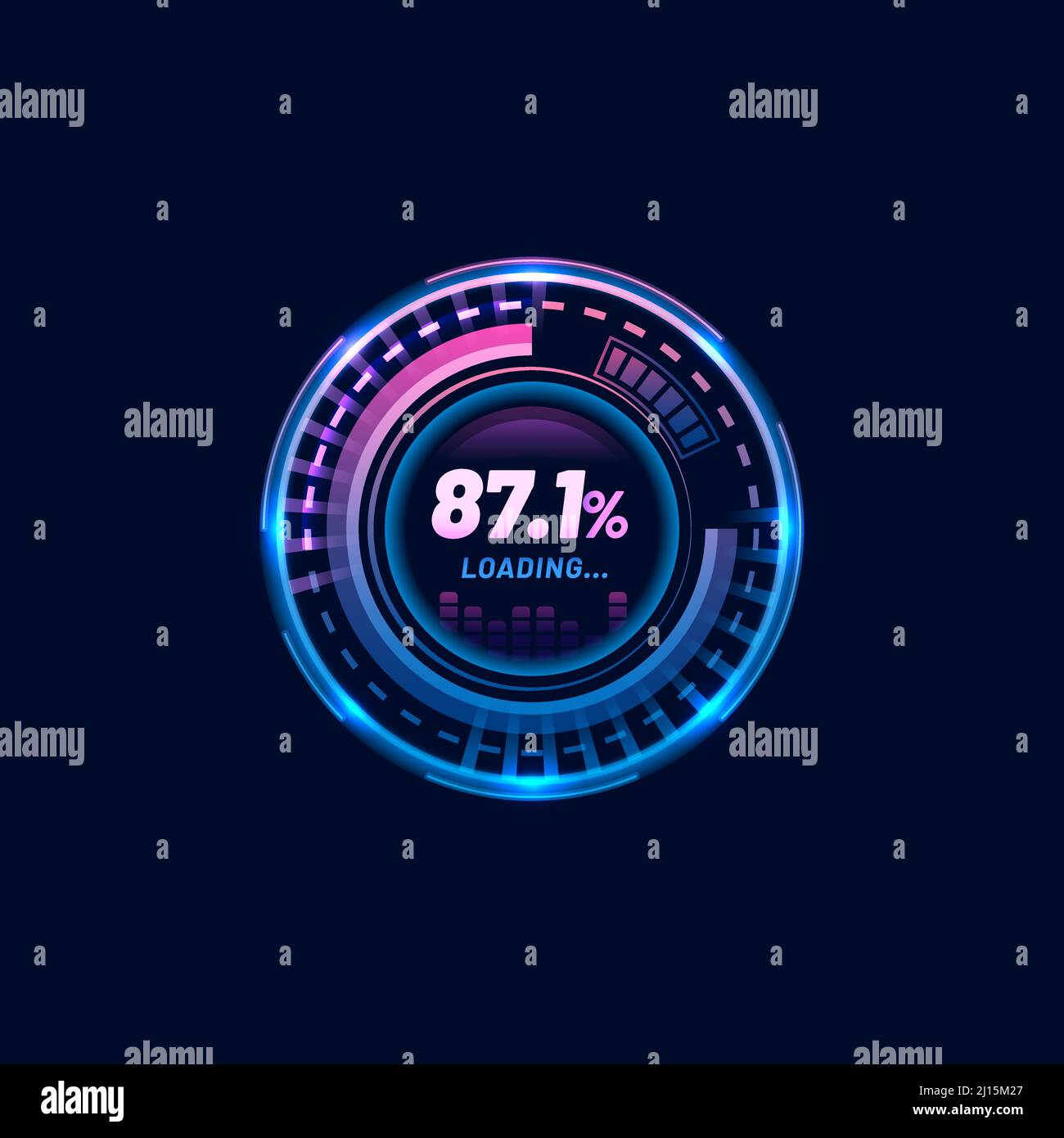 Speed meter loading bar hi-res stock photography and images - Alamy