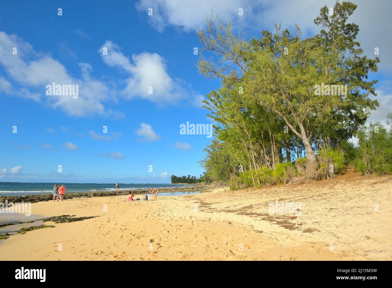 Scenic impressions from Kawela Beach on the North SHore, Oahu HI Stock ...
