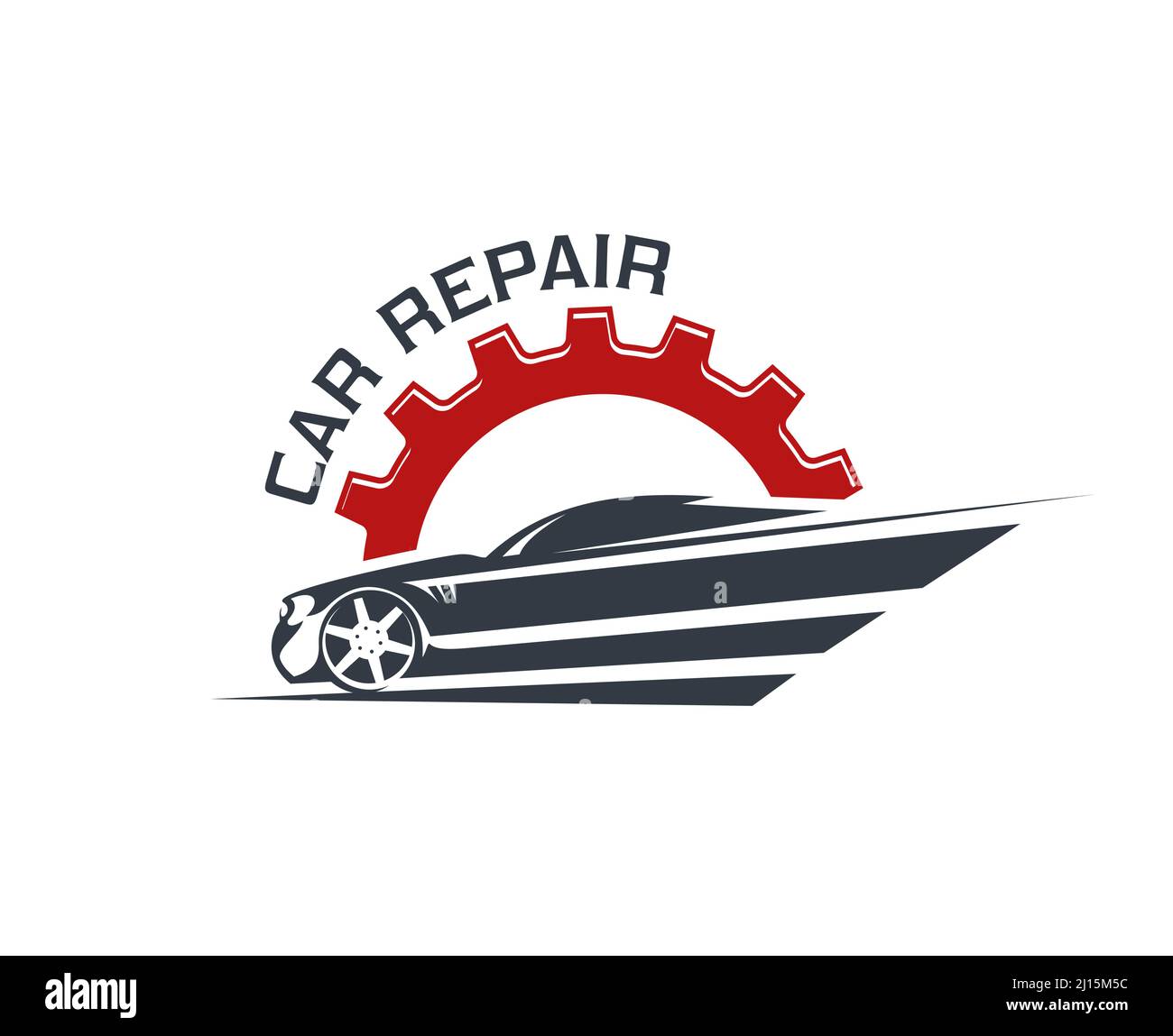 Car engine repair service icon of auto mechanic garage and automotive ...