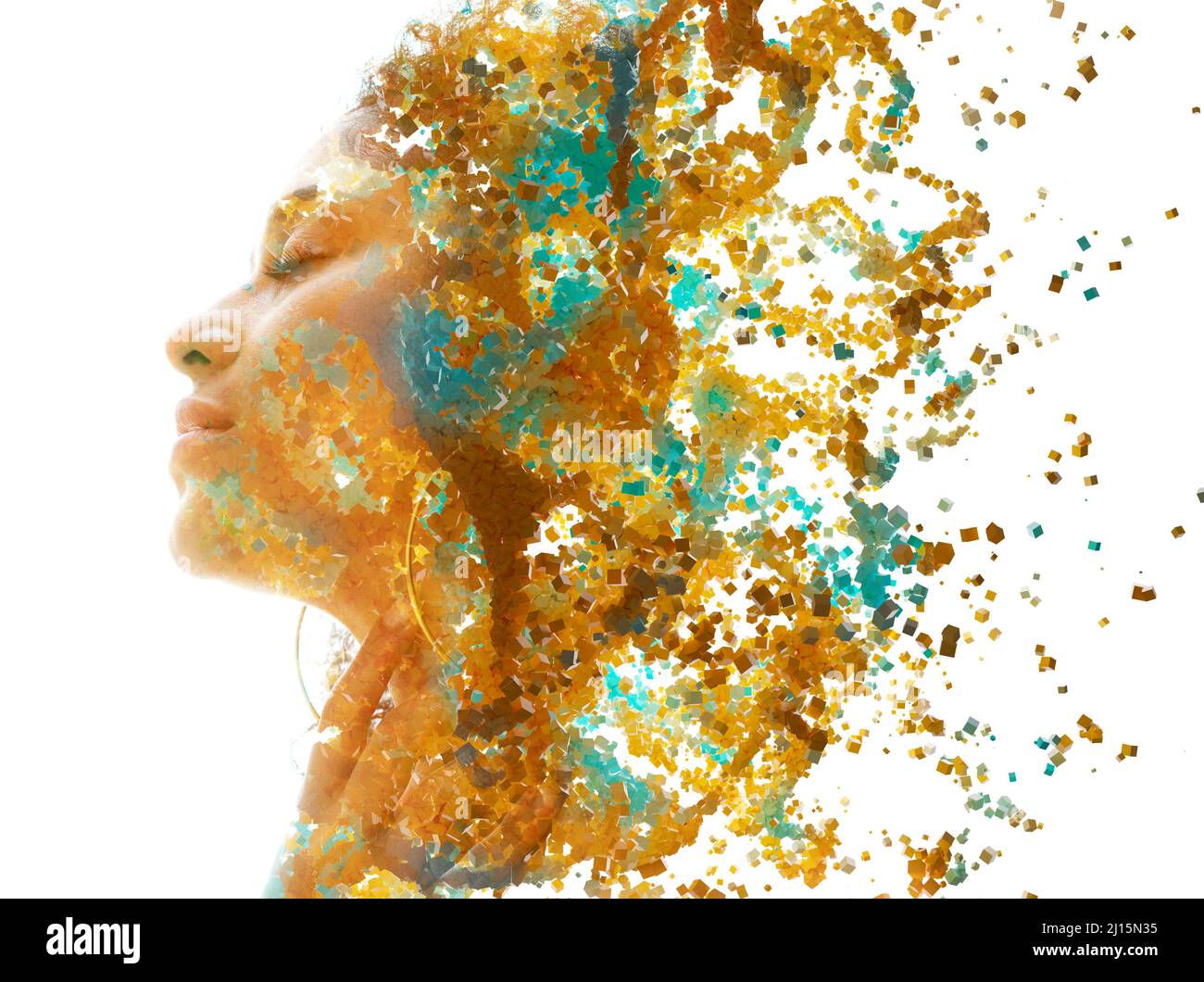 Ai generated splash hi-res stock photography and images - Alamy