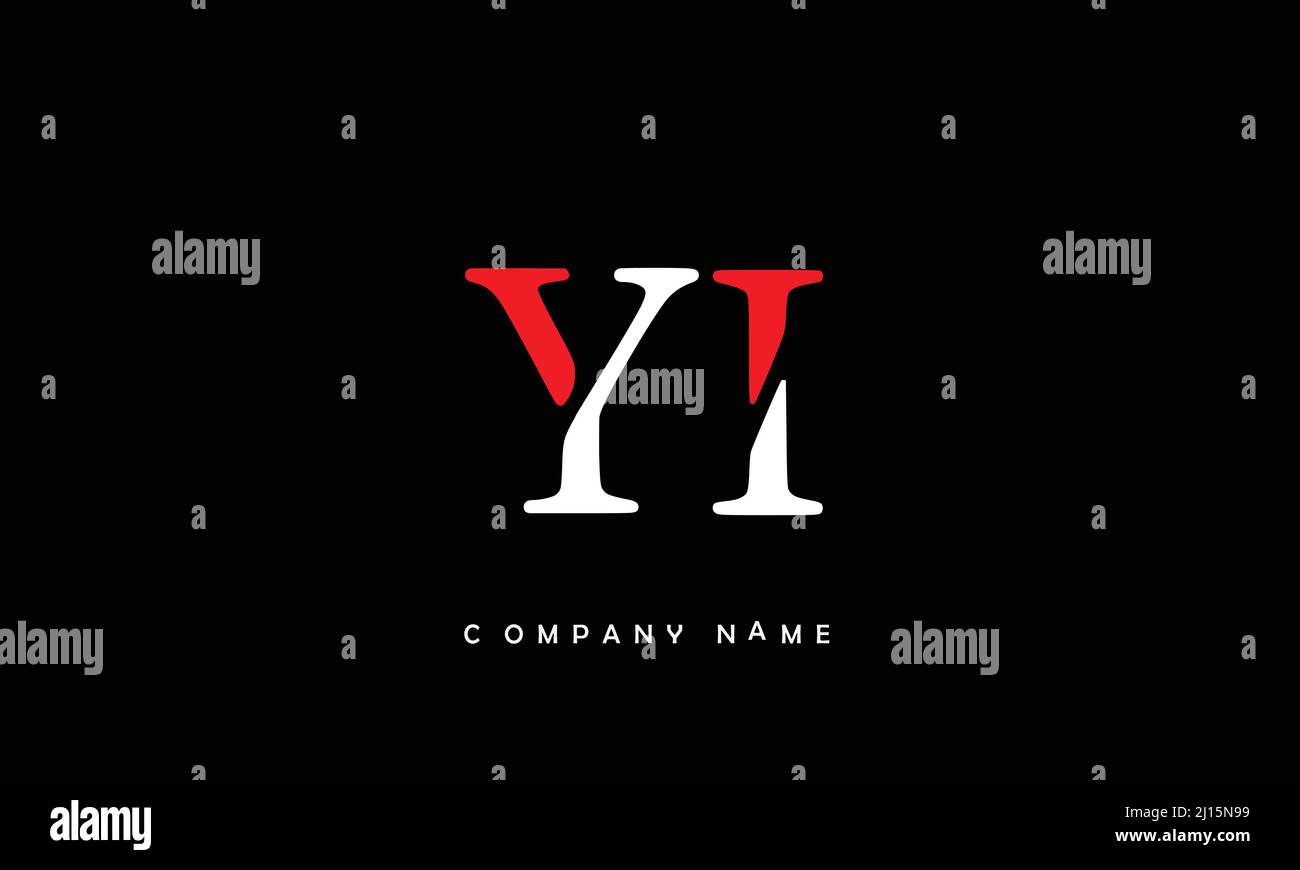 YI or iy alphabets initial letters monogram Stock Vector Image & Art ...