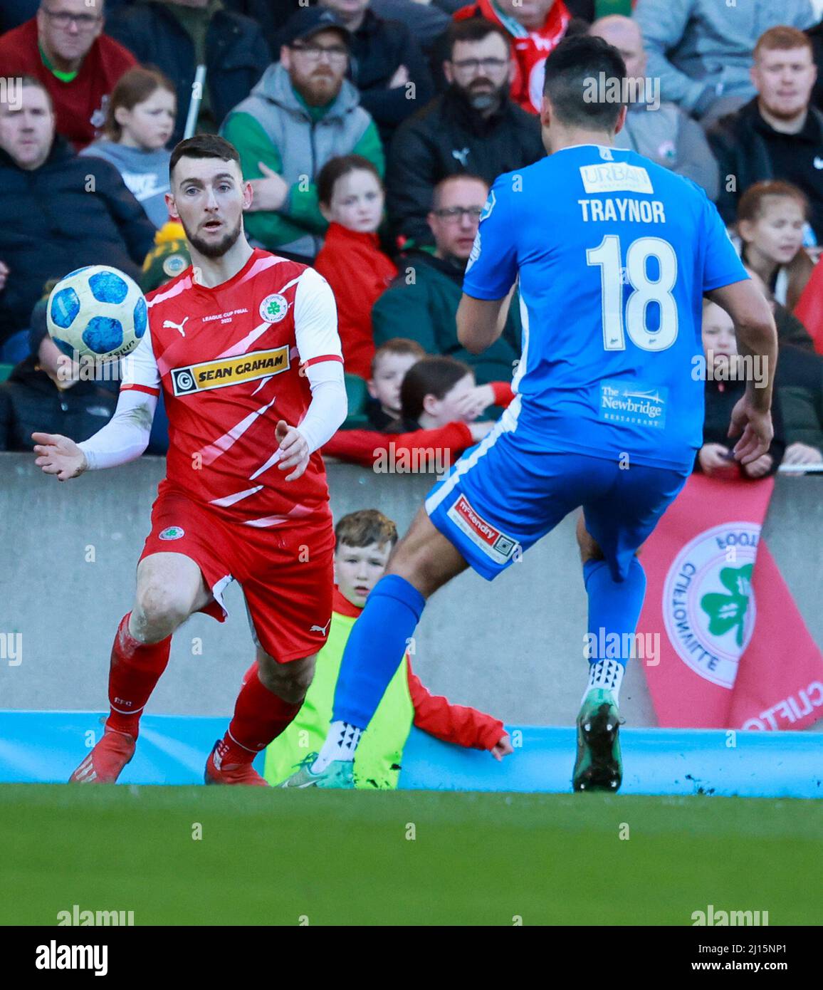 Jamie mcdonagh cliftonville 2022 hi-res stock photography and images ...