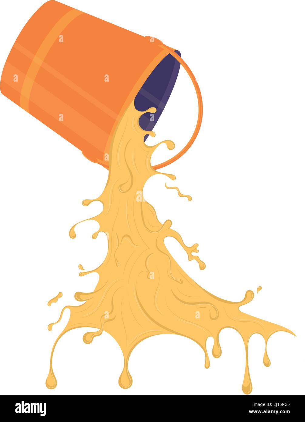 Isolated bucket dropping honey image Vector Stock Vector Image & Art ...