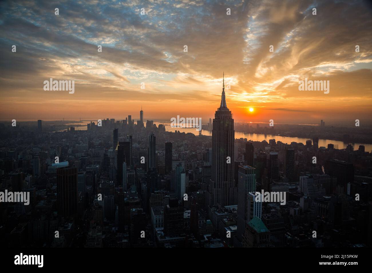 Skyline Views from Summit One Vanderbilt Stock Photo - Alamy
