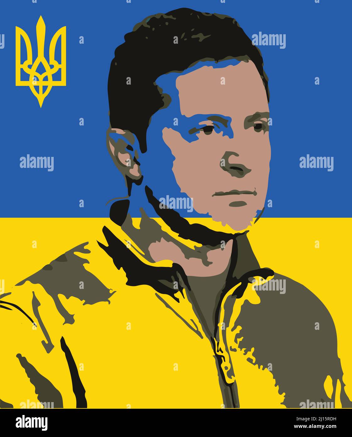 Volodymyr zelenskyy march 2022 hi-res stock photography and images - Alamy