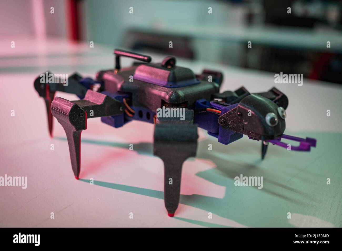 Remote controlled 3D printed robot Stock Photo - Alamy
