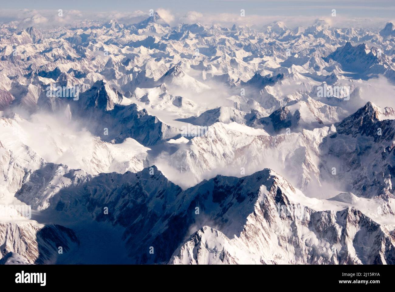 High peaks of the Himalayas Stock Photo - Alamy