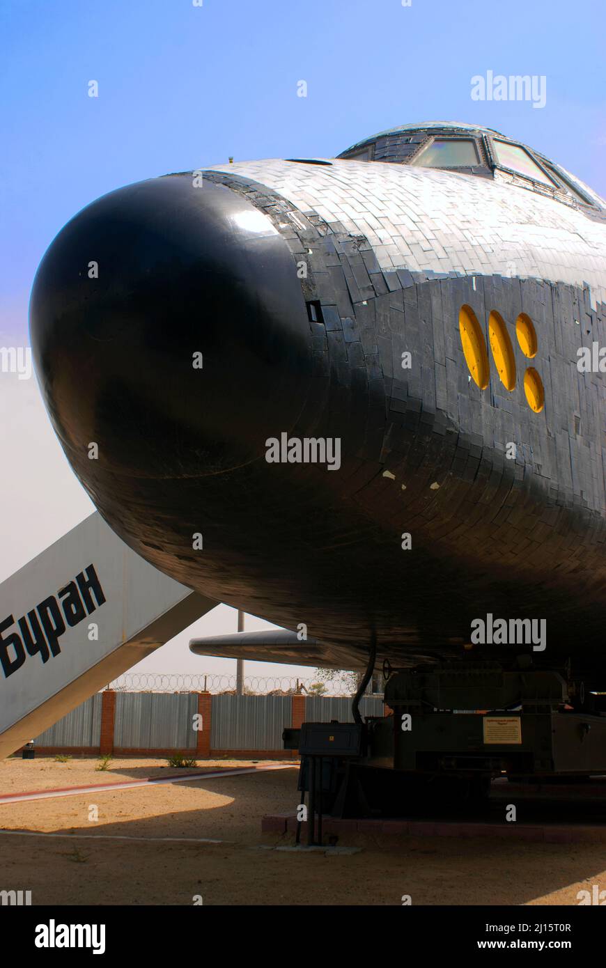 Russian space shuttle Buran Stock Photo - Alamy