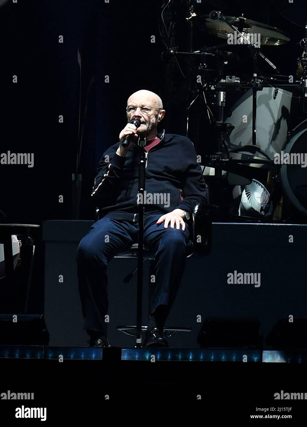 Phil Collins concert - Genesis (Mike Rutherford, Phil Collins et Tony ...