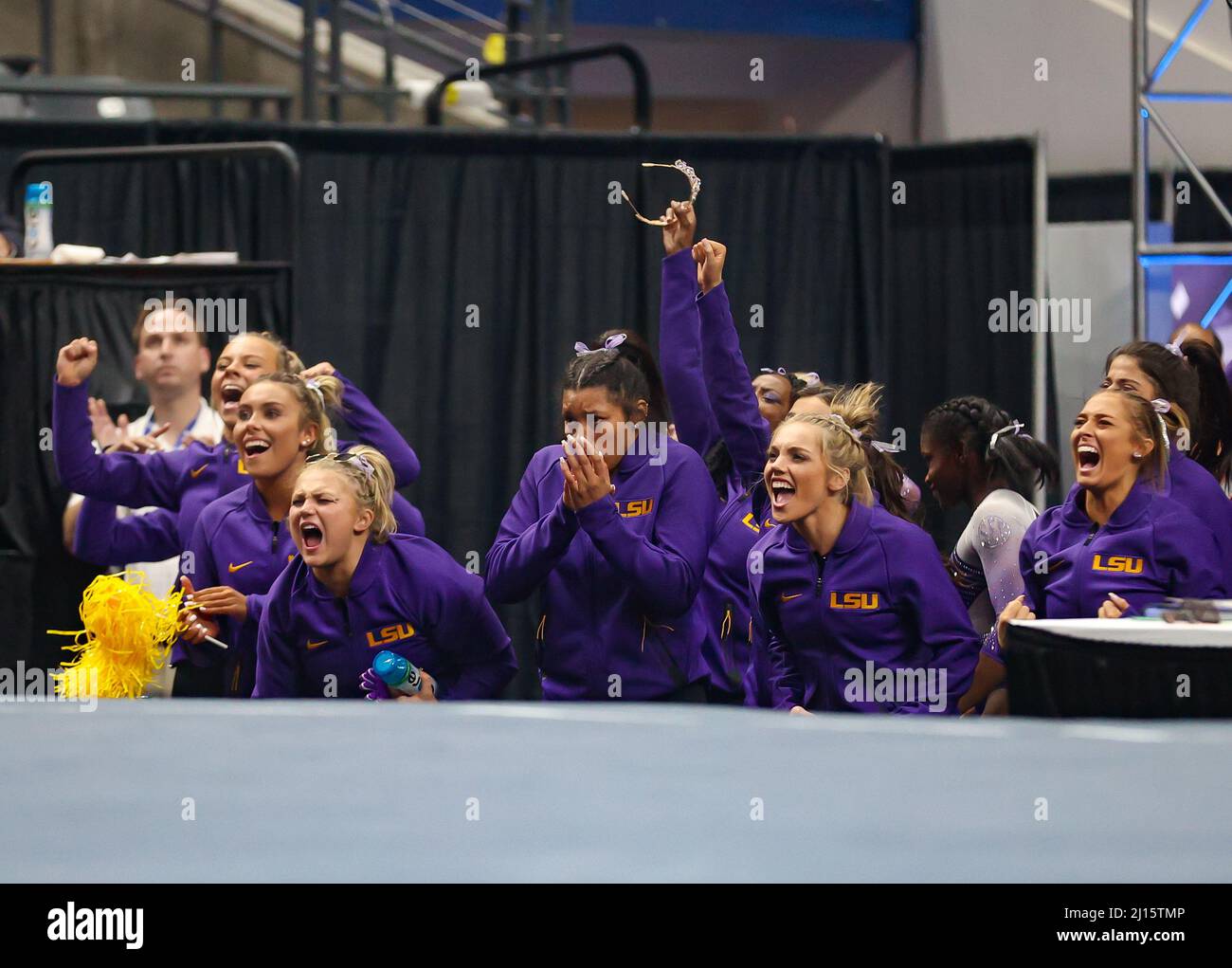 Lsu gymnastics hi-res stock photography and images - Alamy