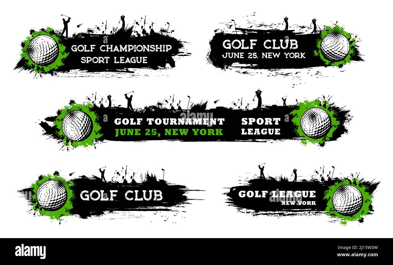 Tournament players course Stock Vector Images - Alamy