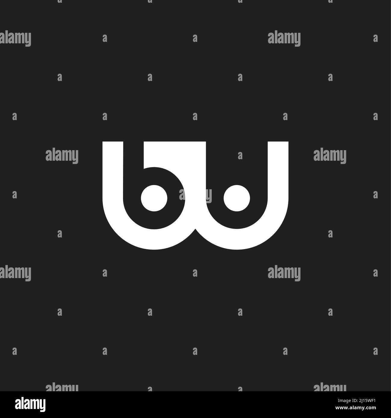 Bw silhouette Stock Vector Images - Alamy