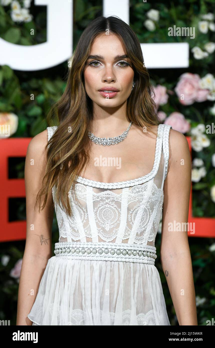 London, UK. March 22nd, 2022, London, UK. Hana Cross attending the ...