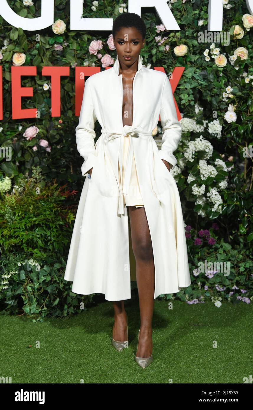 London, UK. March 22nd, 2022, London, UK. Eva Apio attending the ...