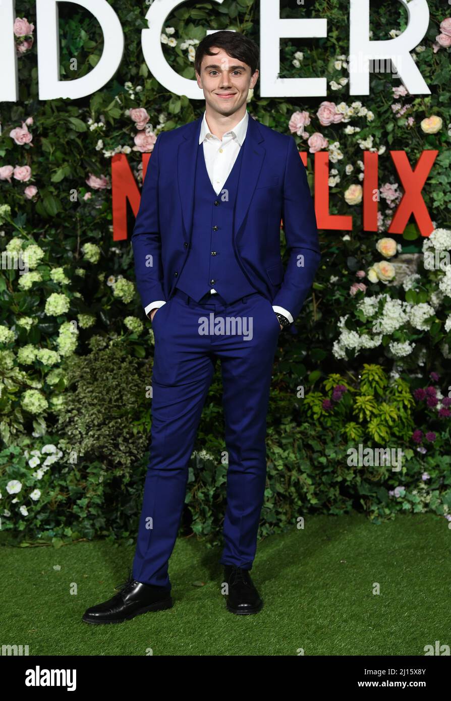 London, UK. March 22nd, 2022, London, UK. Calam Lynch attending the ...