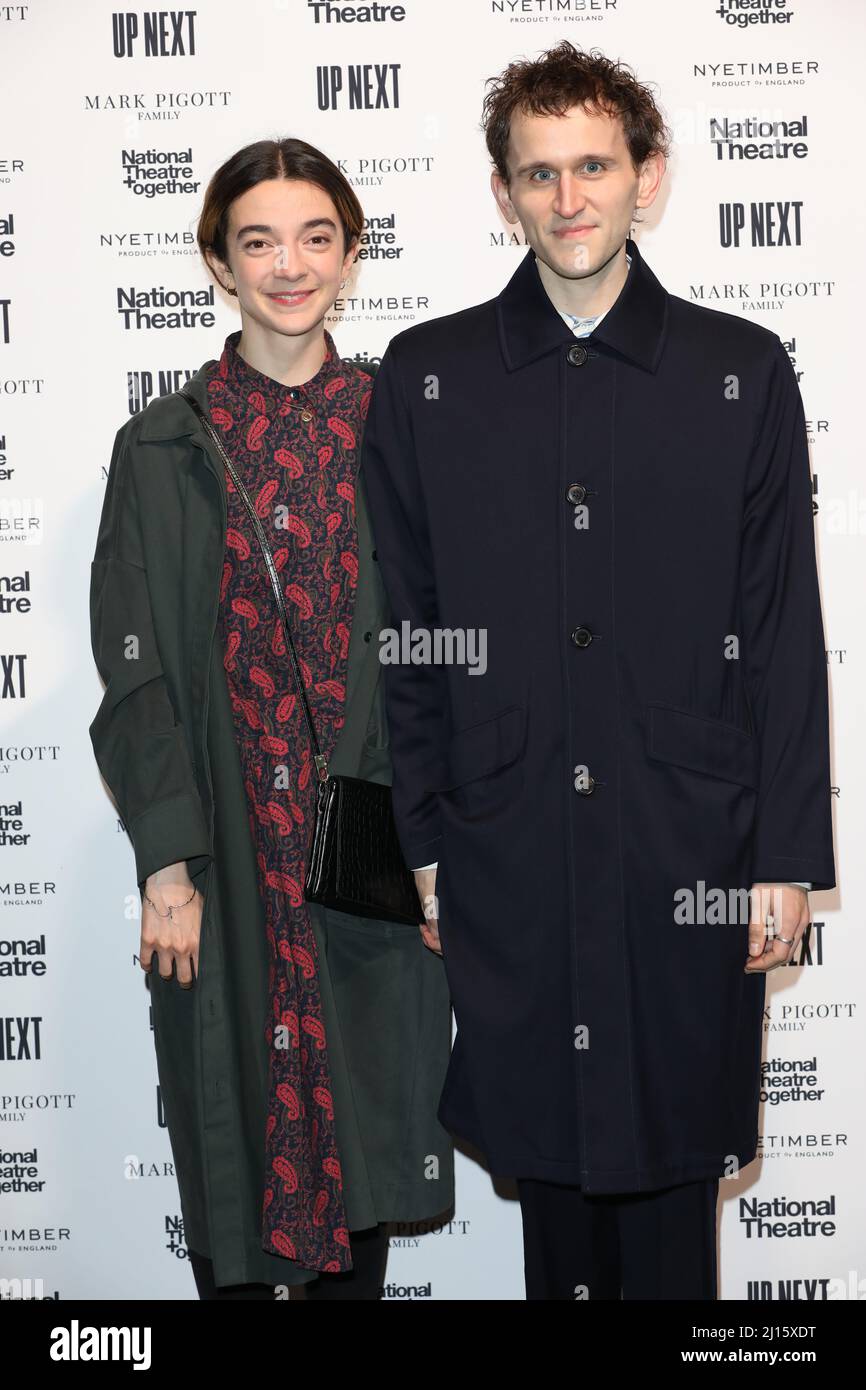 London, UK. 22nd March, 2022. Guest arrivals for National Theatre Up ...
