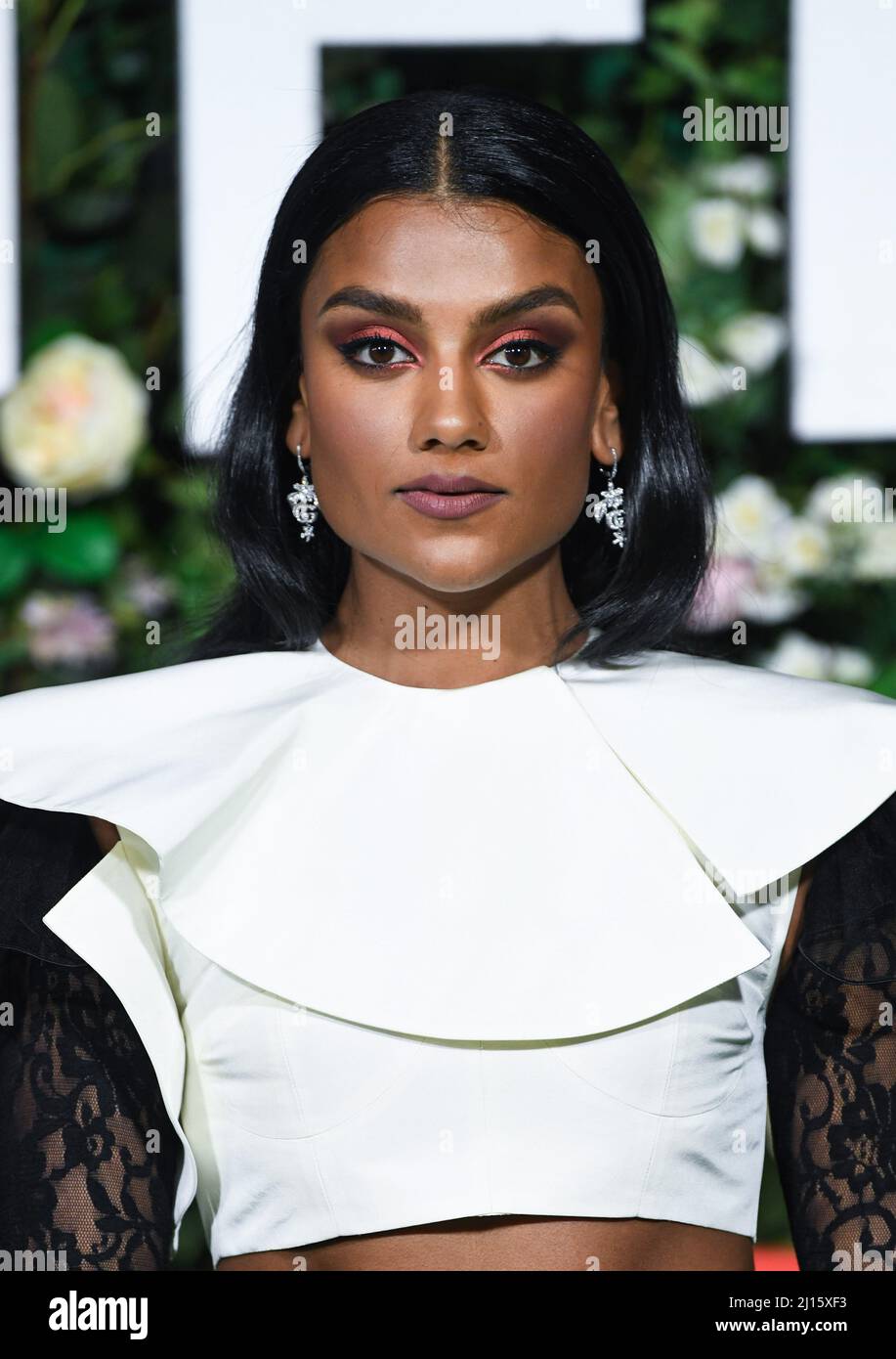 London, UK. March 22nd, 2022, London, UK. Simone Ashley attending the ...