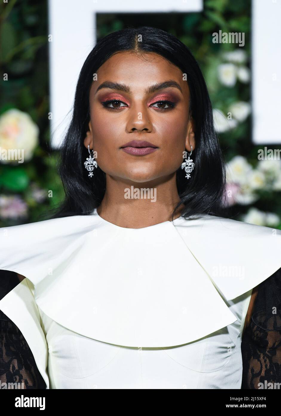 London, UK. March 22nd, 2022, London, UK. Simone Ashley attending the ...