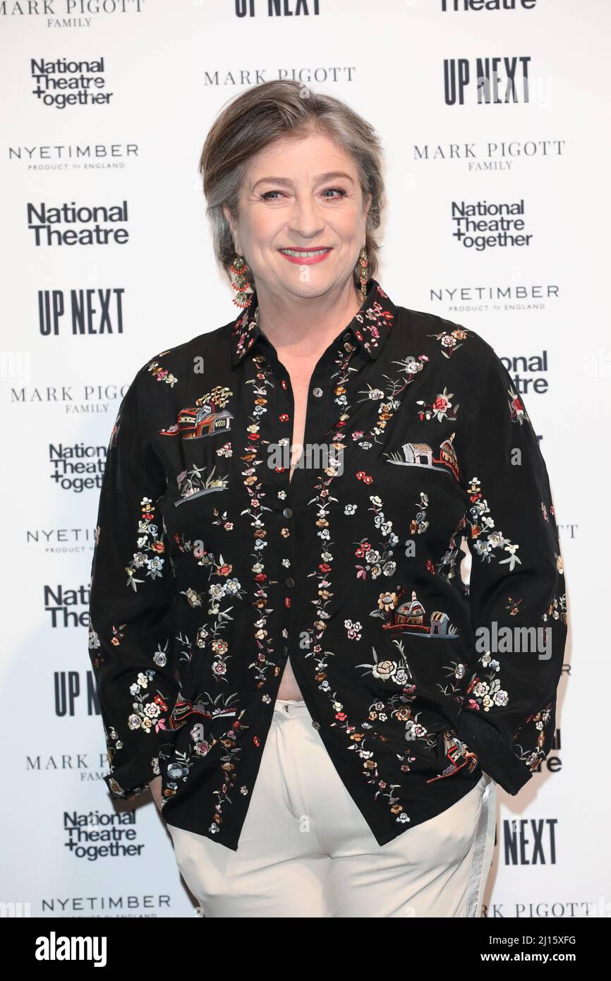 London, UK. 22nd March, 2022. Guest arrivals for National Theatre Up ...