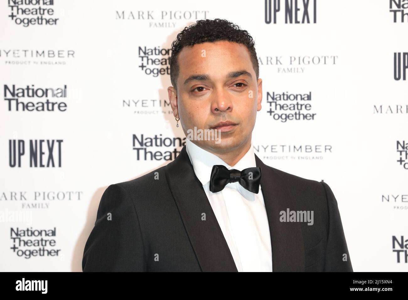 London, UK. 22nd March, 2022. Guest arrivals for National Theatre Up ...