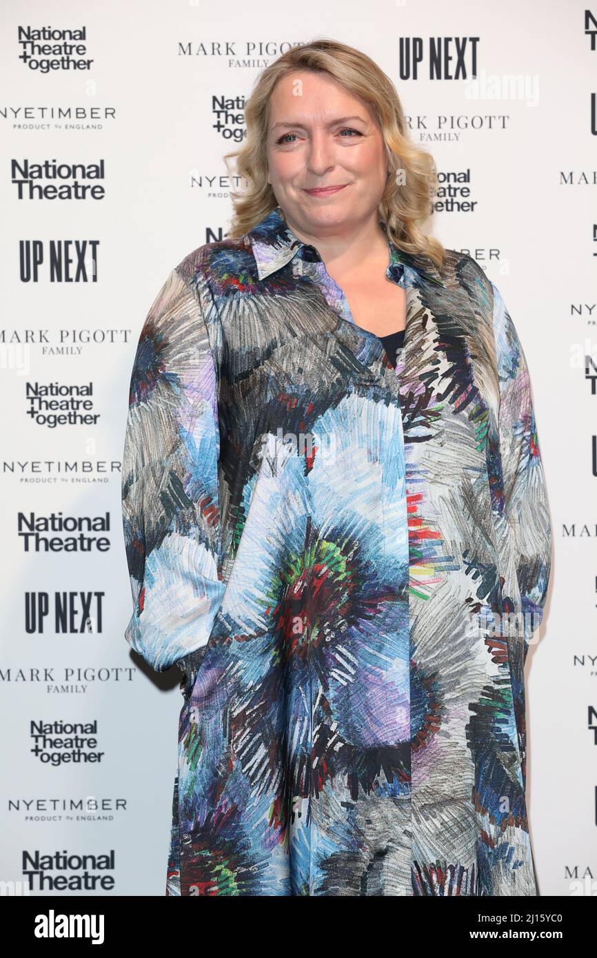 London, UK. 22nd March, 2022. Guest arrivals for National Theatre Up ...