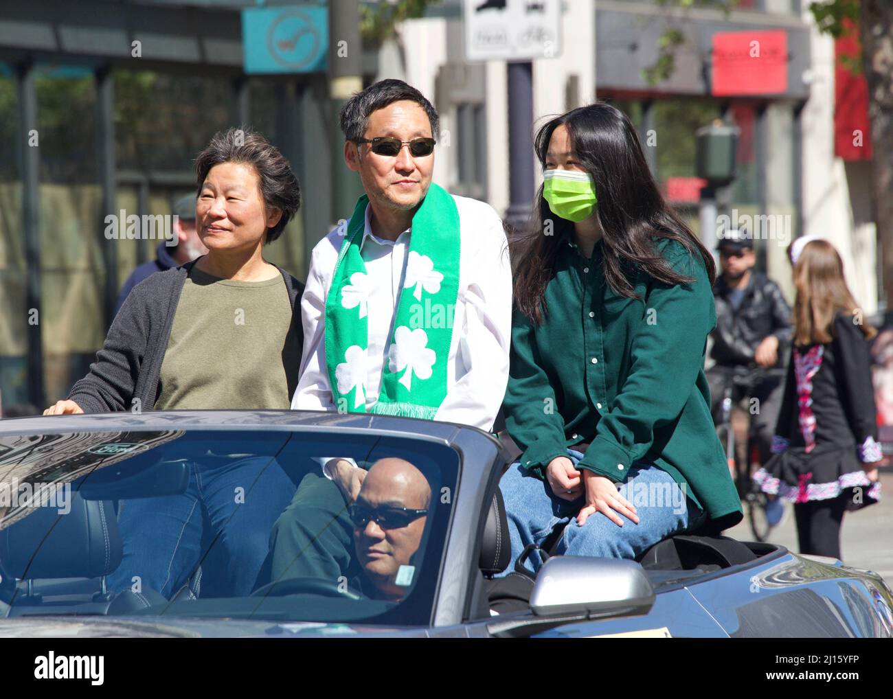 San Francisco, CA - March 12, 2022: San Francisco Supervisor Gordon Mar ...