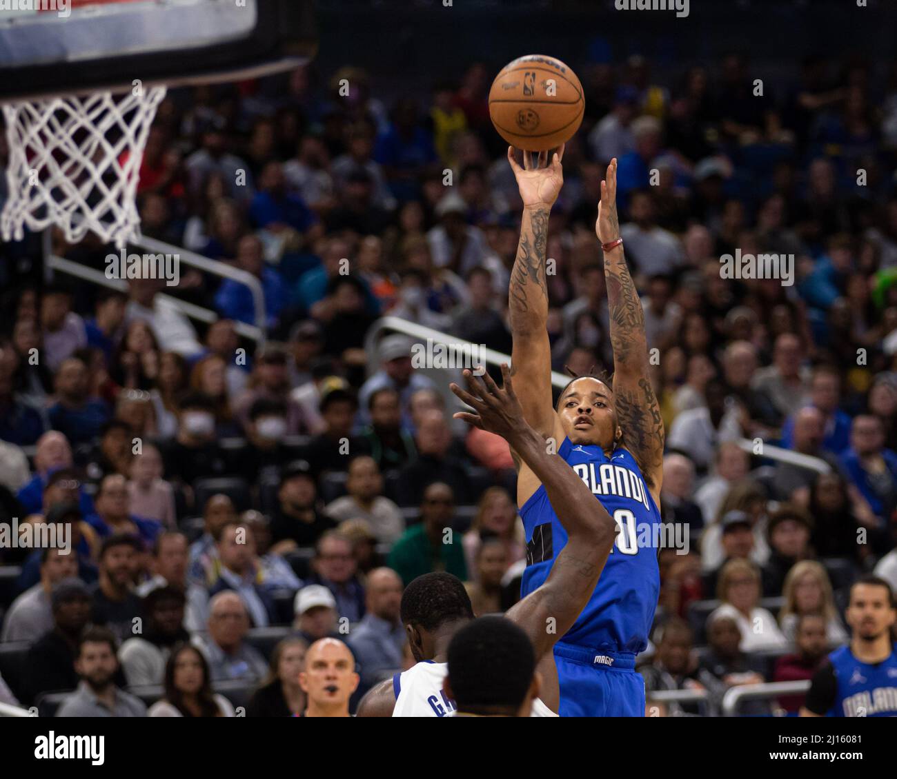 Orlando, United States. 22nd Mar, 2022. Markelle Fultz (20 Orlando ...