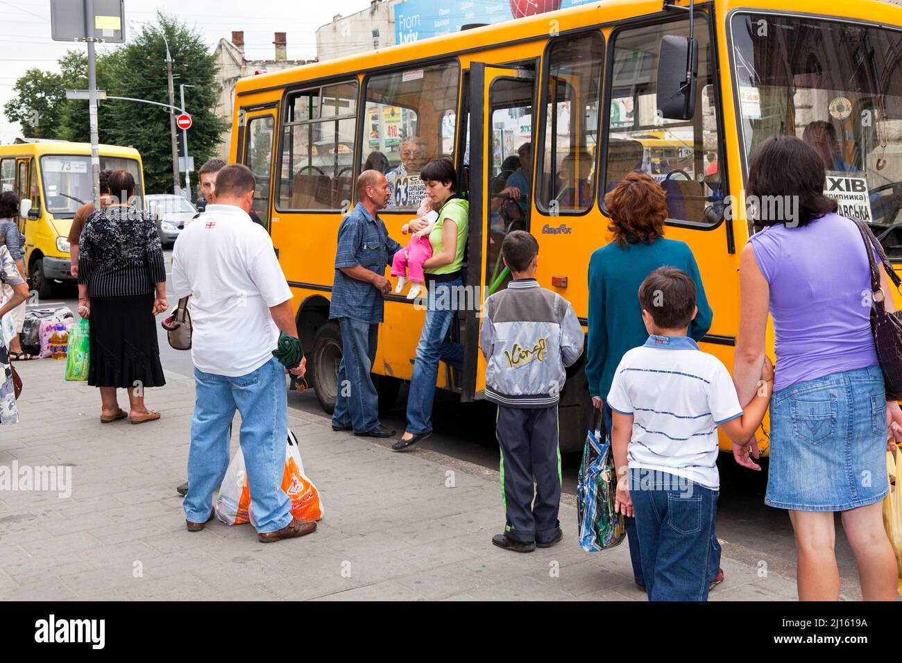 Lviv bus hi-res stock photography and images - Alamy