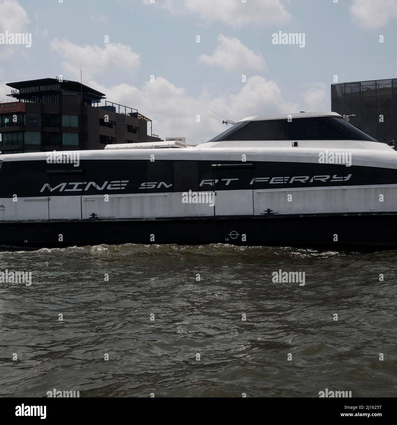 MINE Smart Ferry, Electric Catamarans Chao Phraya River, Bangkok ...