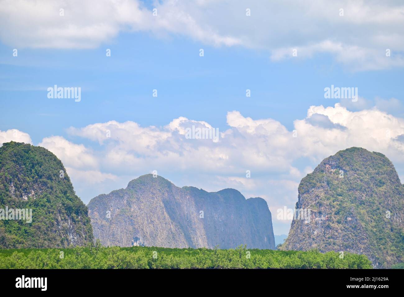 Limestone Mountain in Phang Nga Bay Stock Photo - Alamy