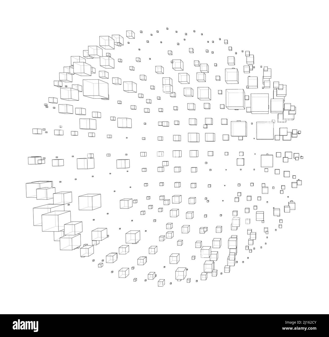 Vector abstract sphere background Stock Vector Image & Art - Alamy