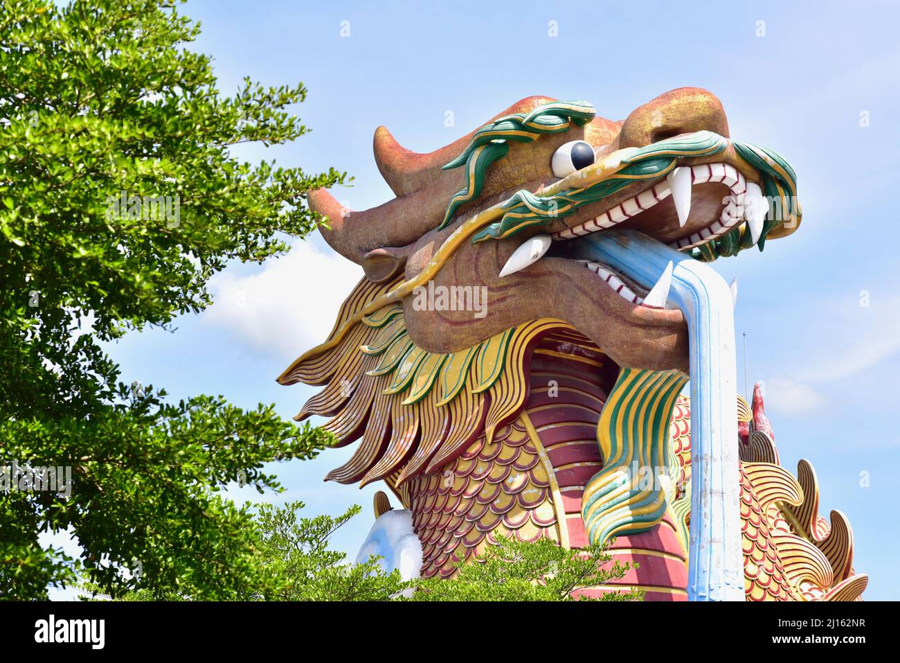 Dragon Descendants Museum in Suphanburi Province Stock Photo - Alamy